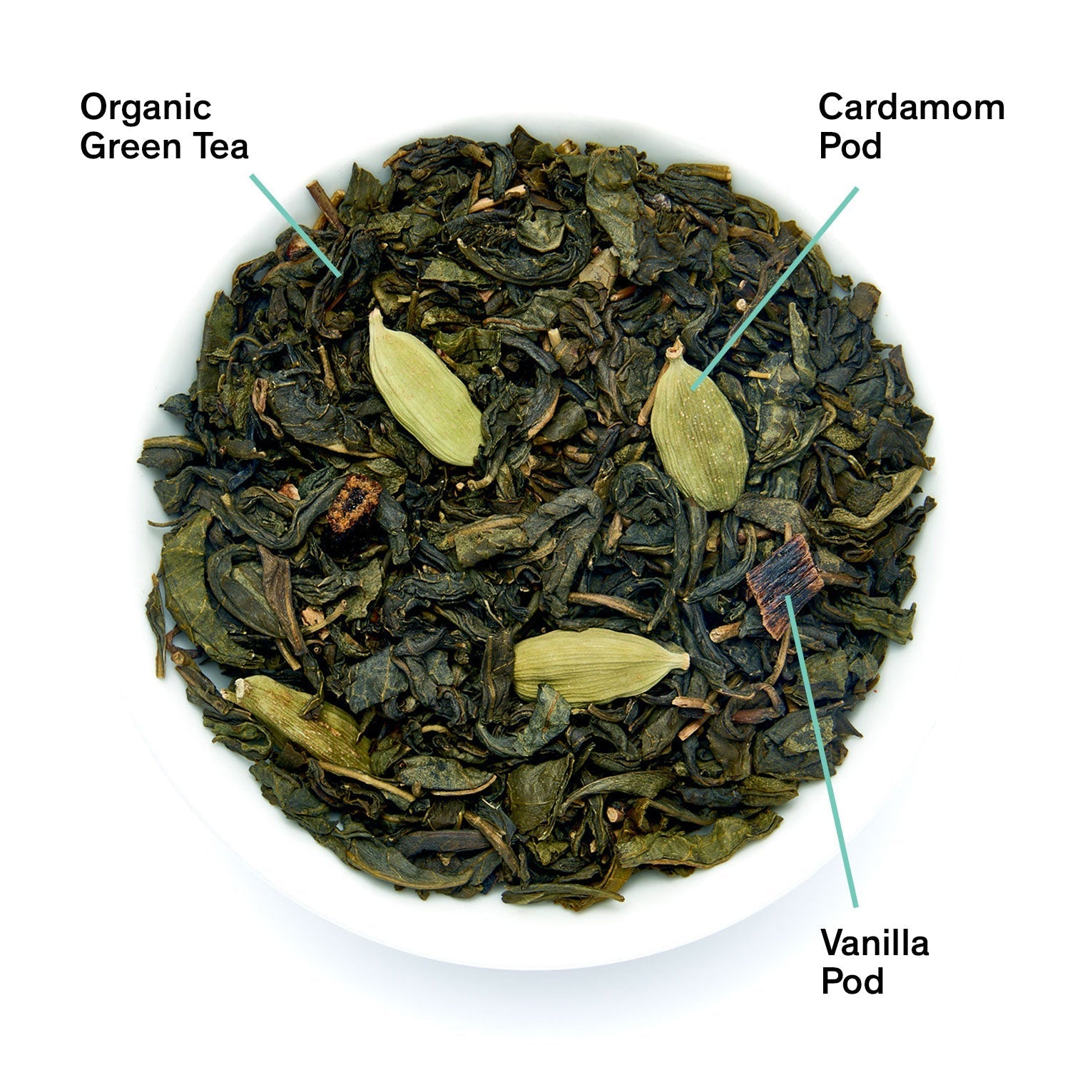 Combray: Vanilla Cardamom Green Tea – Chef's Mandala Gourmet Store