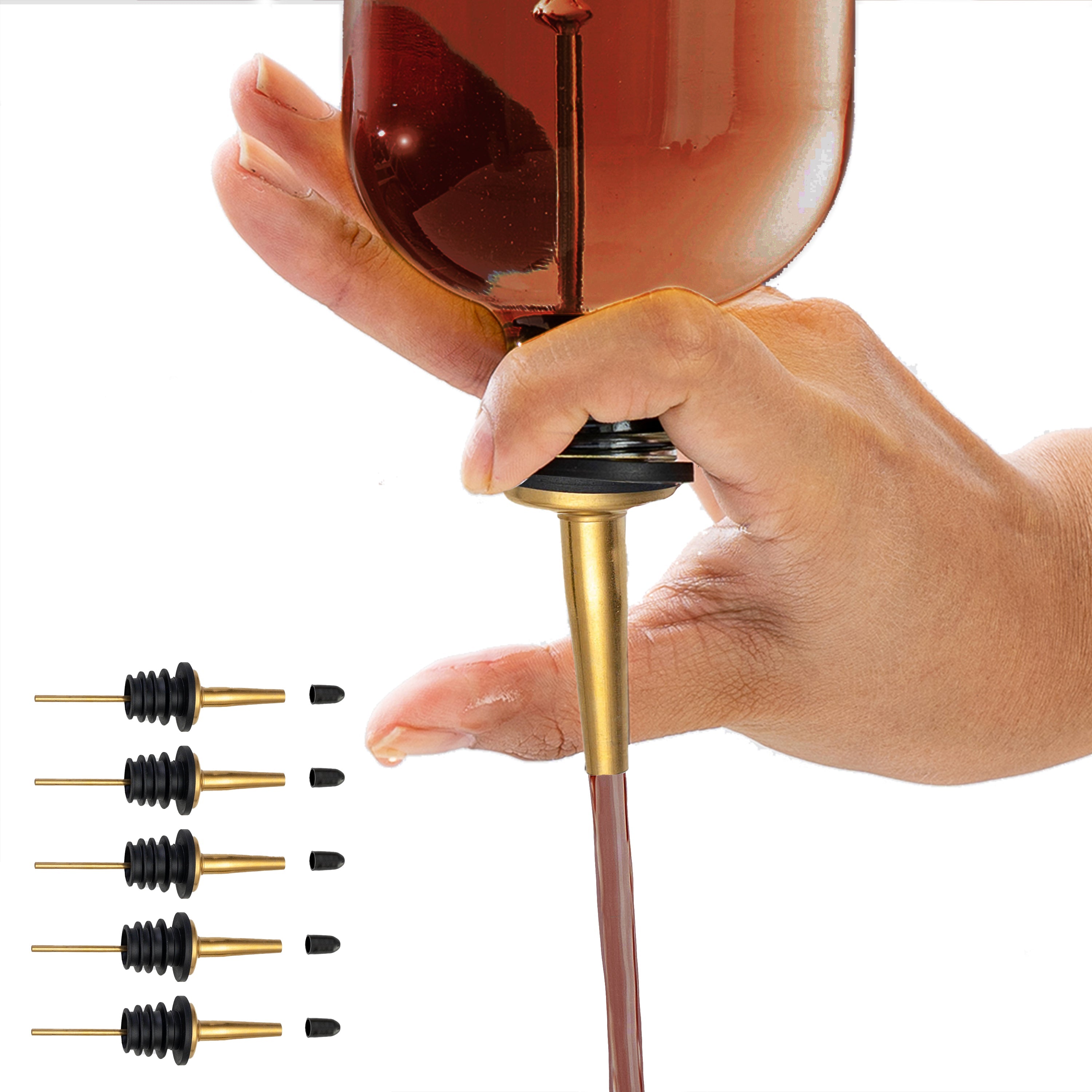 Gold Pour Spout – Chef's Mandala Gourmet Store