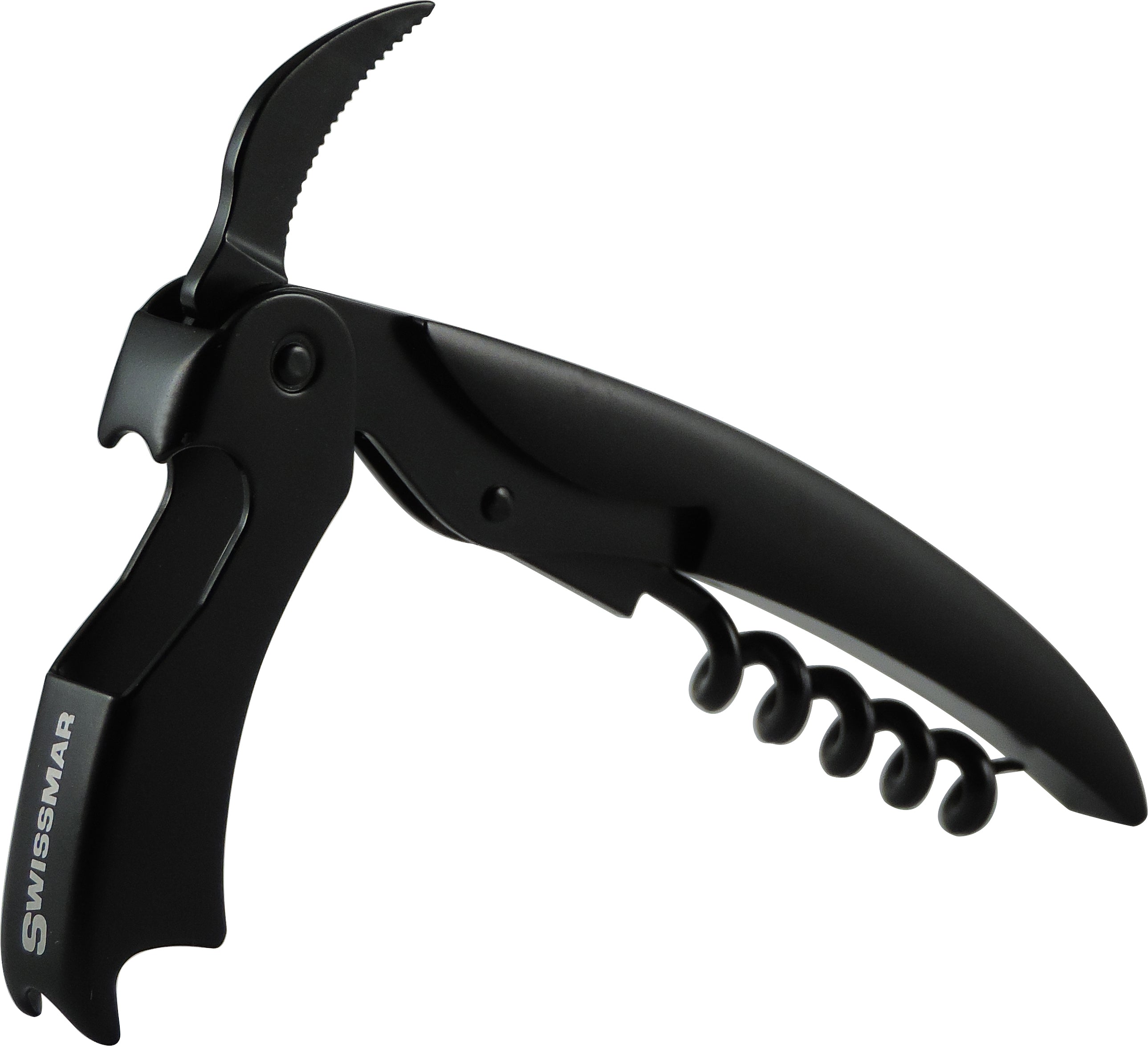 1-Step Corkscrew | Black Stainless Steel | Swissmar – Chef's Mandala ...