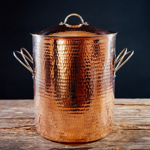 Big, Beautiful Copper Stock Pots (Handmade!) – Chef's Mandala Gourmet Store