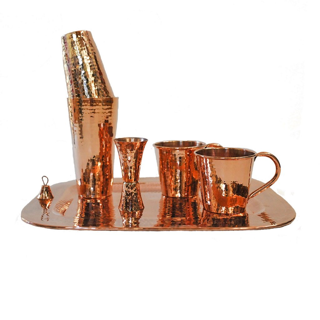 Copper Cocktail Set (Handmade) – Chef's Mandala Gourmet Store