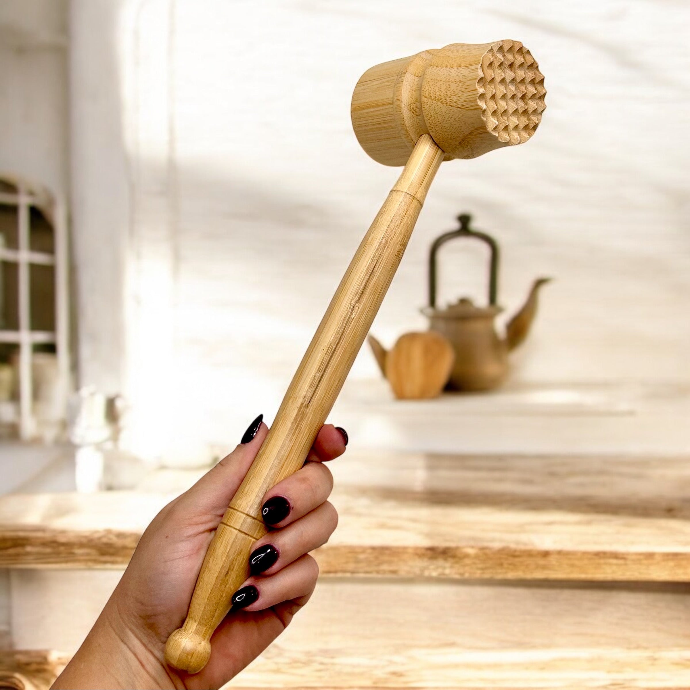 Bamboo Meat Tenderizer – Chef's Mandala Gourmet Store