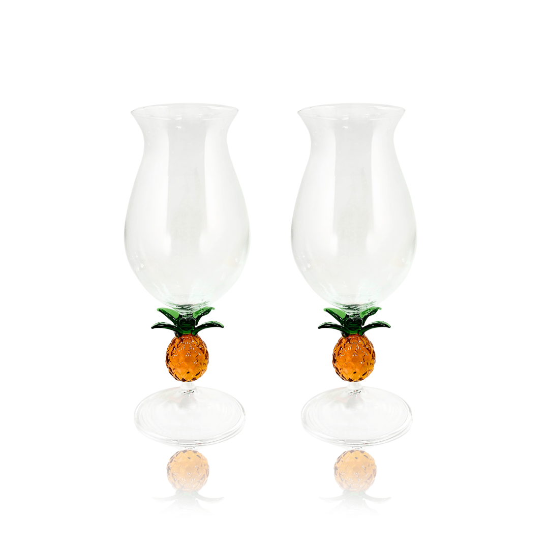 3D Pineapple Poco Grande Glasses – Chef's Mandala Gourmet Store