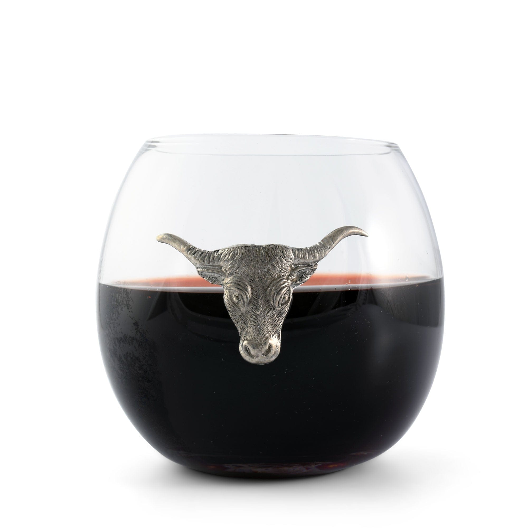 Longhorn Stemless Wine Glass – Chef's Mandala Gourmet Store